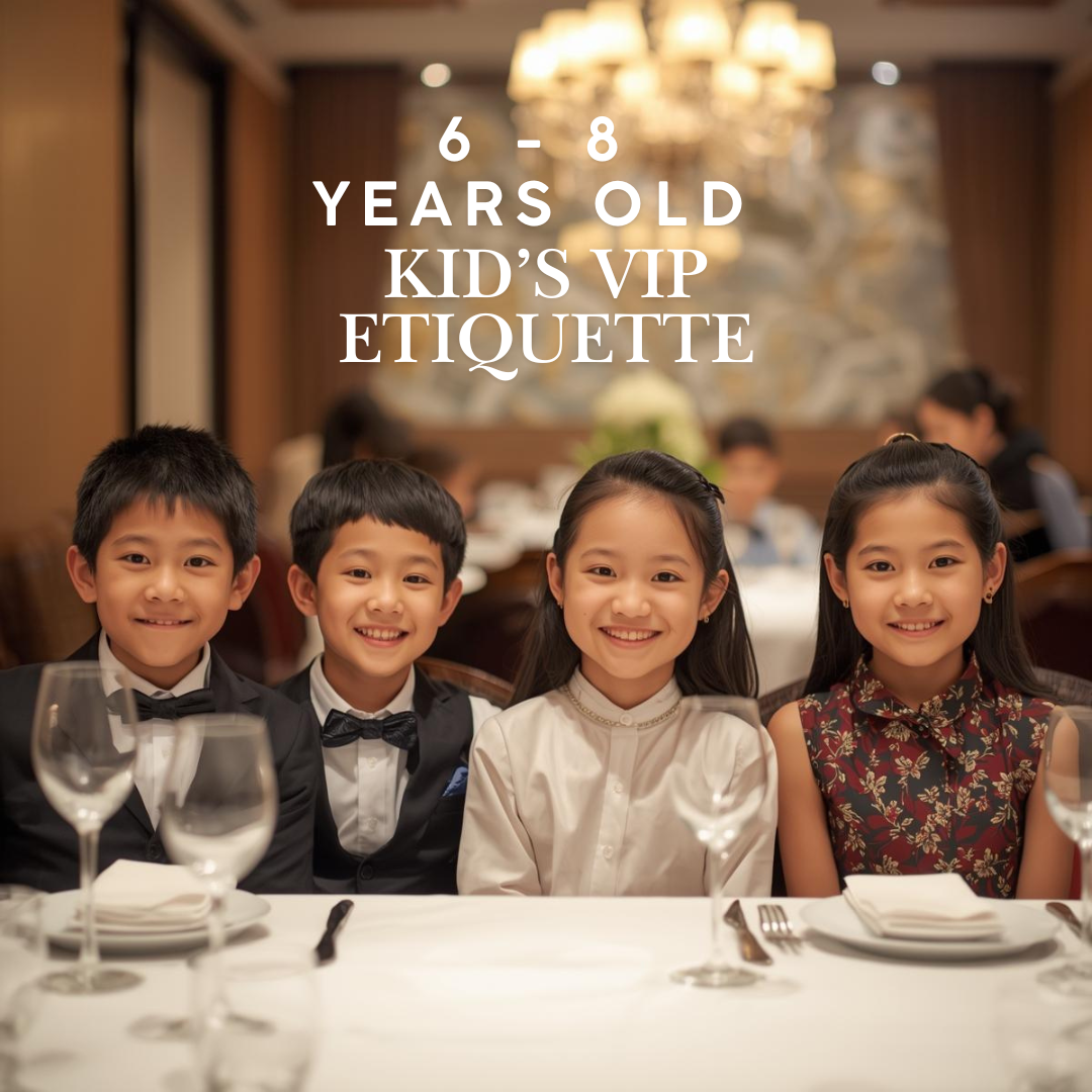 VIP Children Mannerism Workshop (Ages 6–8) | etiquet
